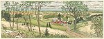 Susan Hunt-Wulkowicz etchings - Rural Wisconsin scenes